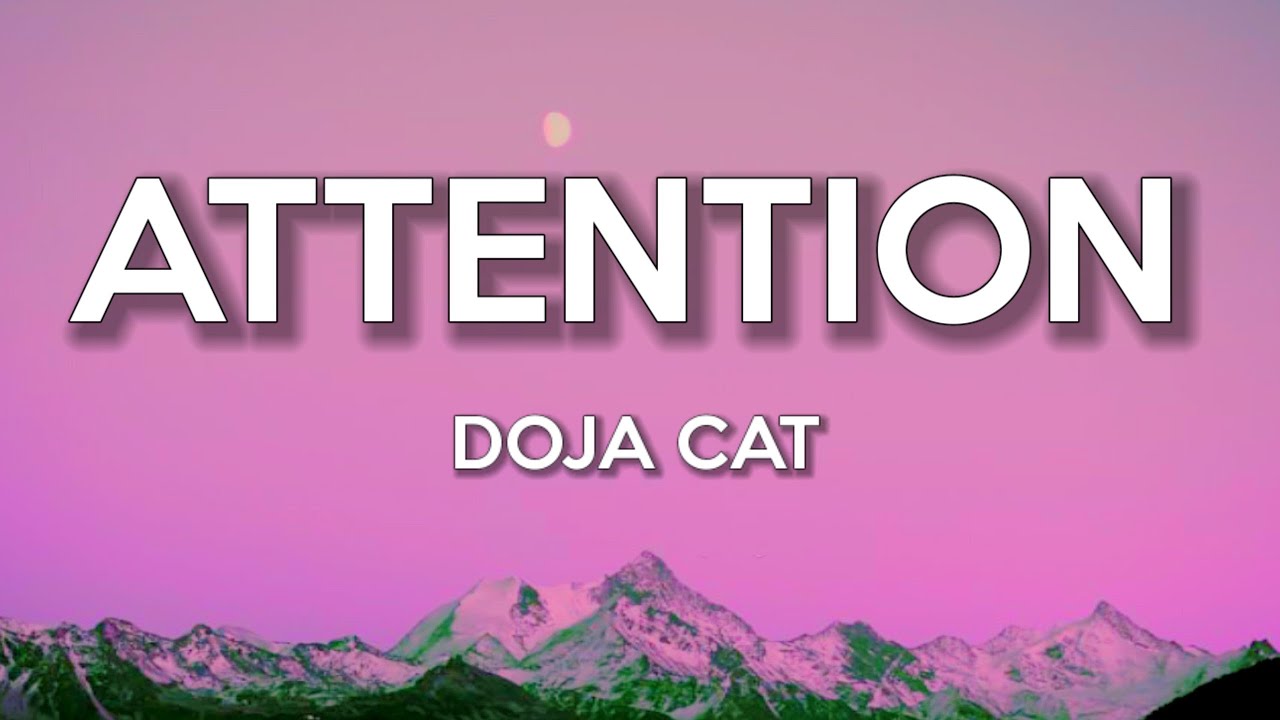 Doja Cat - Attention (Lyrics Video) - YouTube