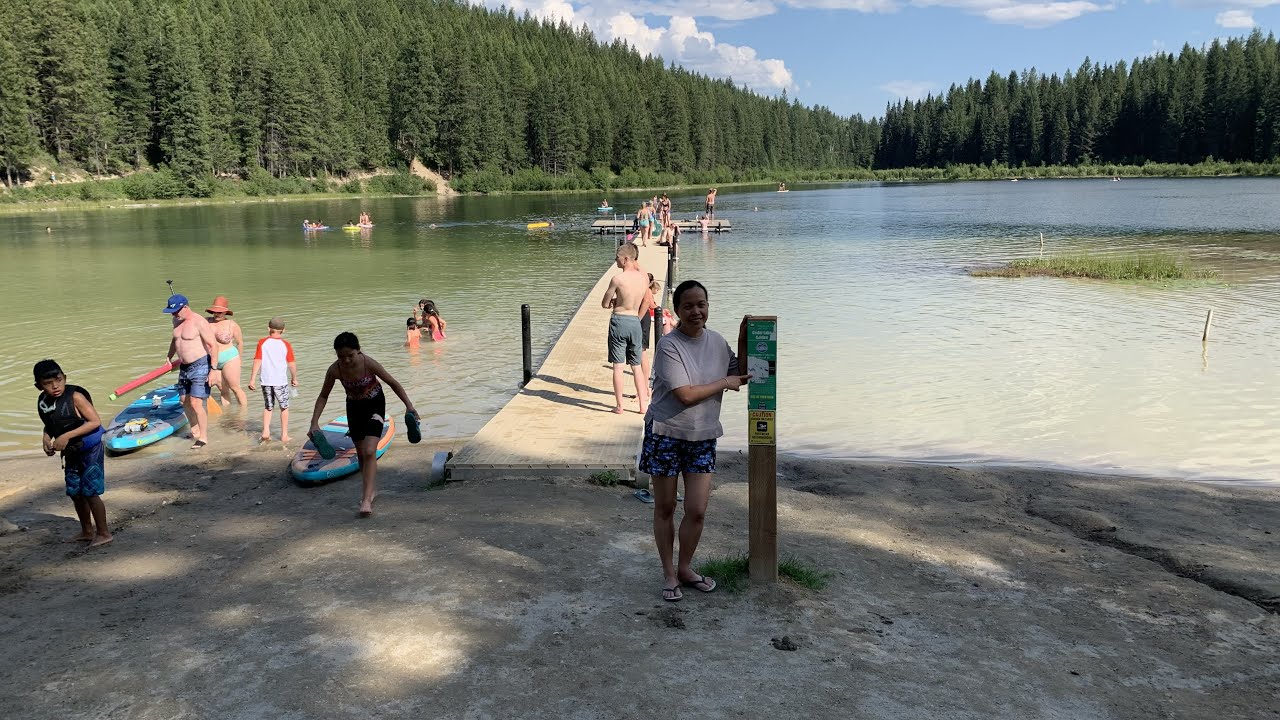 Cedar Lake | Popular Swimming Hole near Golden BC | Beach near Golden ...