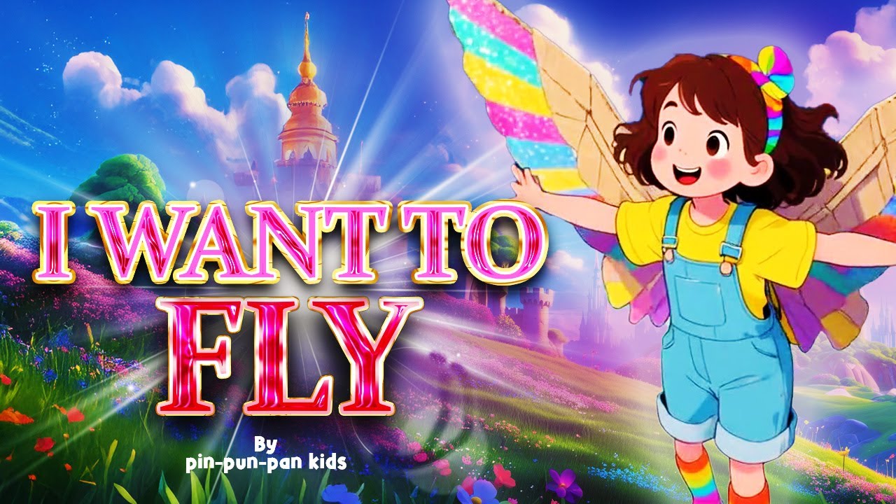 🌈 I WANT TO FLY🌈 #nurseryrhymes #music #kids - YouTube