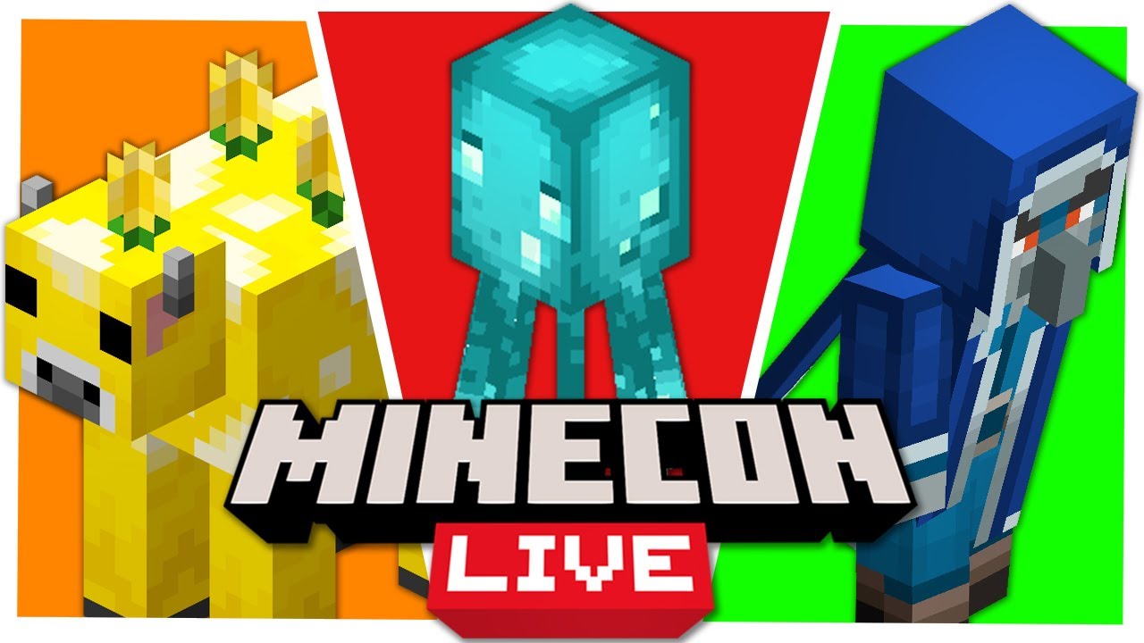 SVELATI i 3 NUOVI MOB del MOB VOTE 2020 - Minecraft ITA NEWS 1.17 & 1. ...