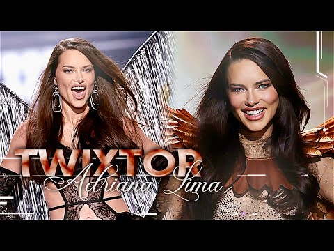 TWIXTOR CLIPS 4K ADRIANA LIMA VICTORIA'S SECRET FASHION SHOW 2025