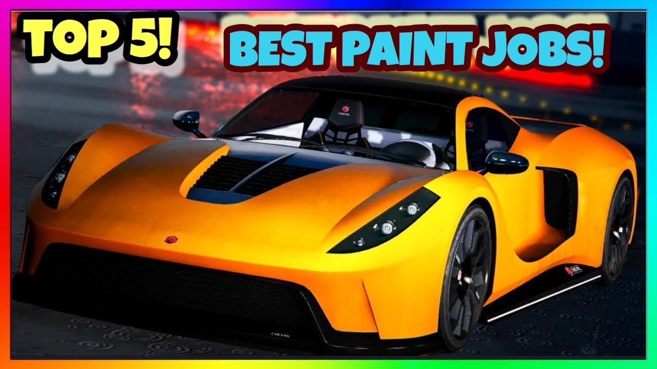TOP 5 AWESOME PAINT JOBS FOR THE NEW CHEVAL TAIPAN! | GTA 5 ONLINE ...