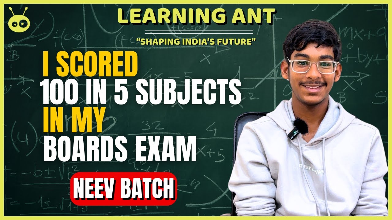 I Scored 100 Marks In 5 Subjects In My Board Exams | Success Stories ...