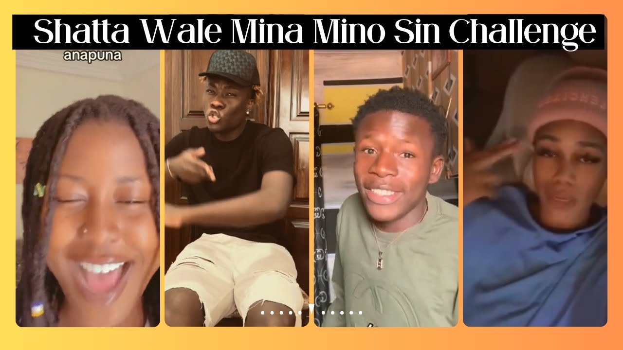 Shatta Wale Mina Mino Sin Singa-Thon Going On TikTok Gidigidi 😯Singing ...