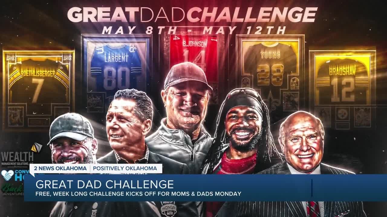 Positively Oklahoma: NFL Legends join Bixby Dad for Great Dad Challenge ...