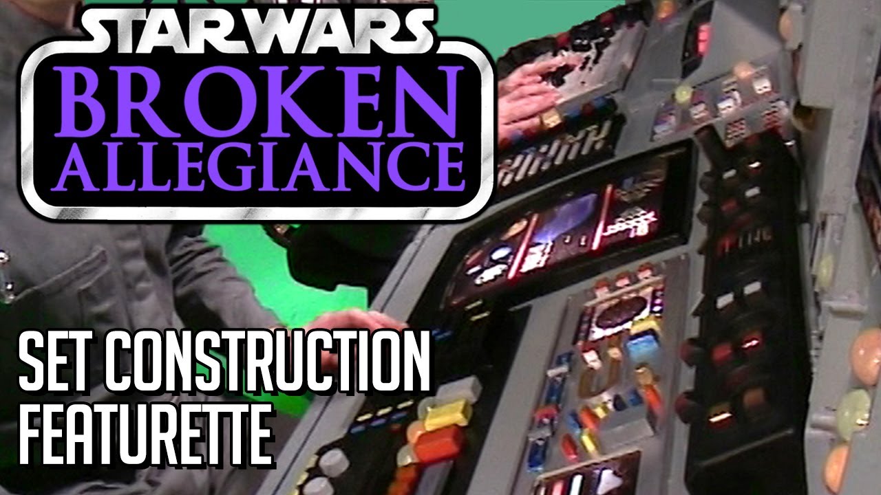 Star Wars Broken Allegiance - Set Construction Featurette - YouTube