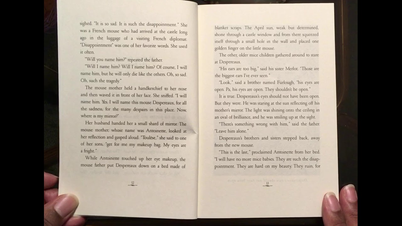 The Tale of Despereaux - Chapter 1 - Mr. Jackson Read Aloud - YouTube