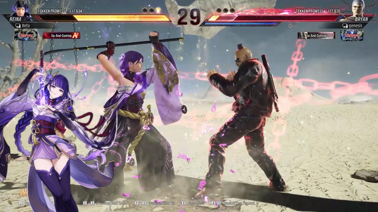 Tekken 8 | Raiden Shogun Reina Vs Bryan [Rank Match] - YouTube