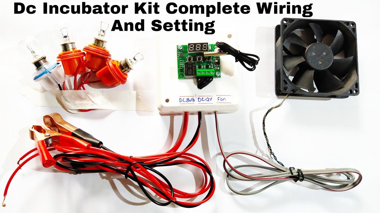 Dc Incubator kit Complete Wiring And Setting Just Plug And Play |Kashif ...