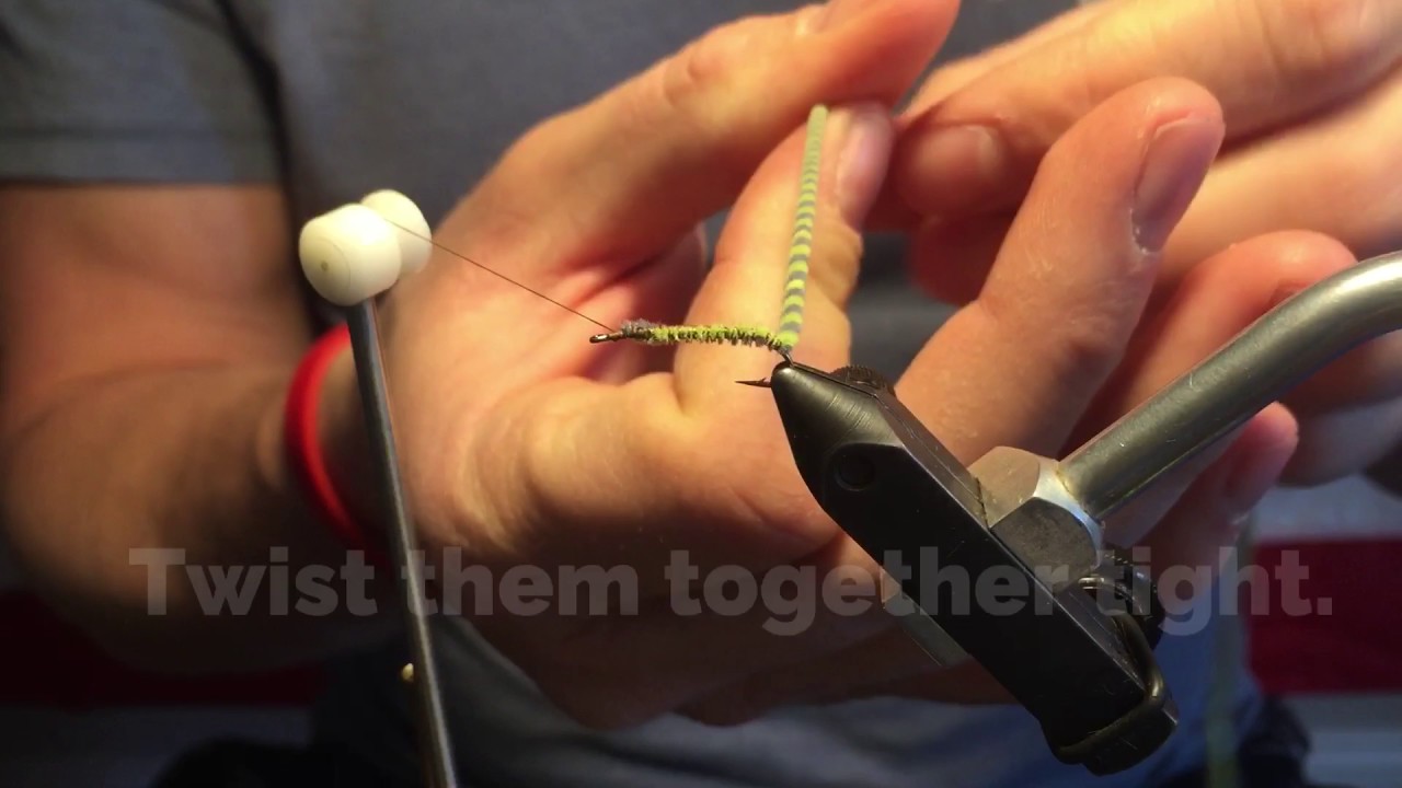 Fly Tying - Tent Caterpillars - YouTube