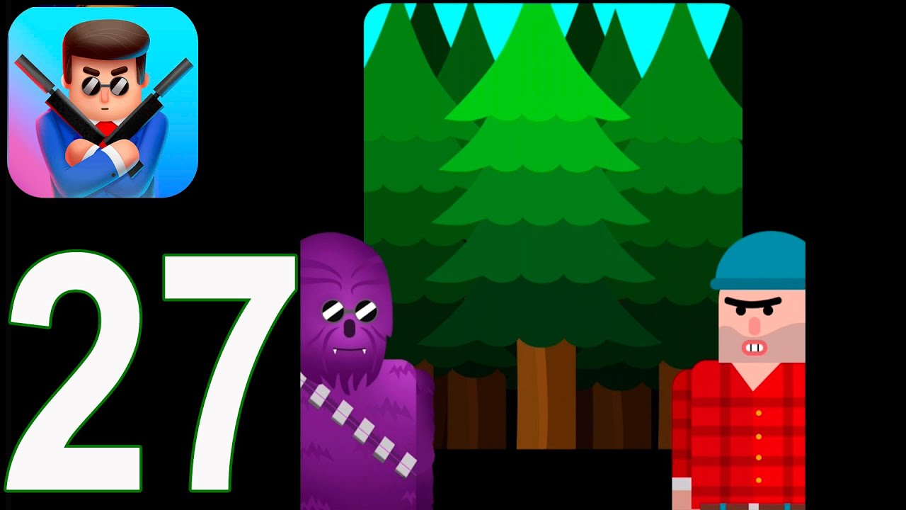 Mr Bullet - Gameplay Walkthrough Part 27 - Granades Forest 3 stars(iOS ...