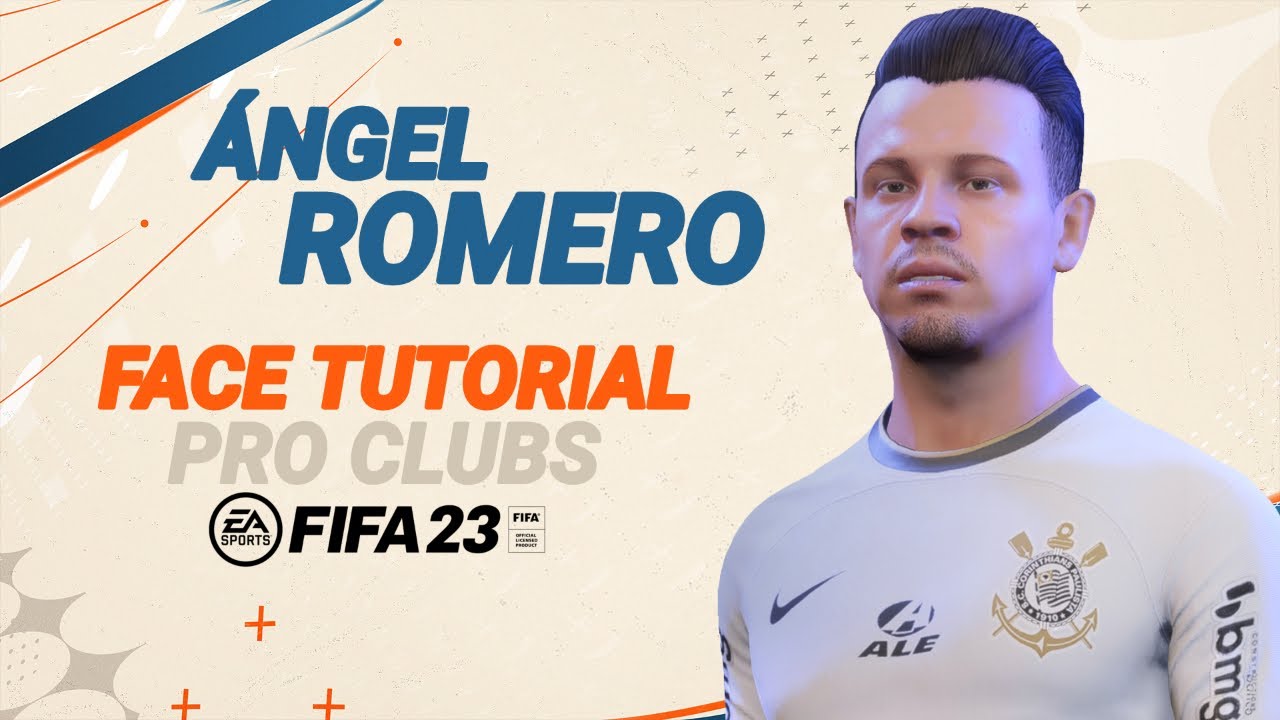 FIFA 23 - ÁNGEL ROMERO FACE TUTORIAL + STATS [CORINTHIANS]. - YouTube