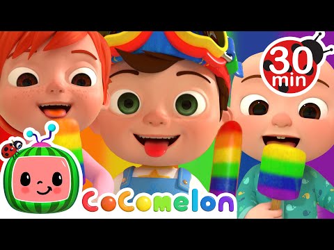 Popsicles Colors Song - @CoComelon | Moonbug Kids