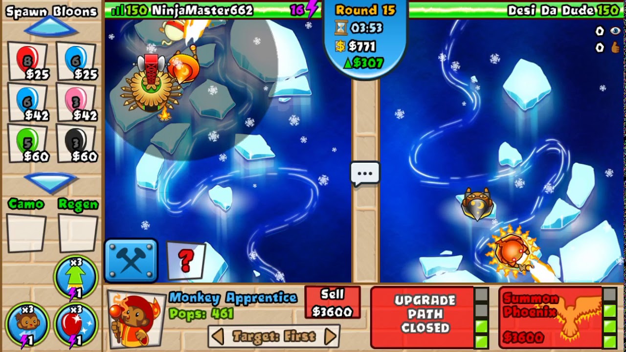 Balloon td battle epic win🙂 - YouTube