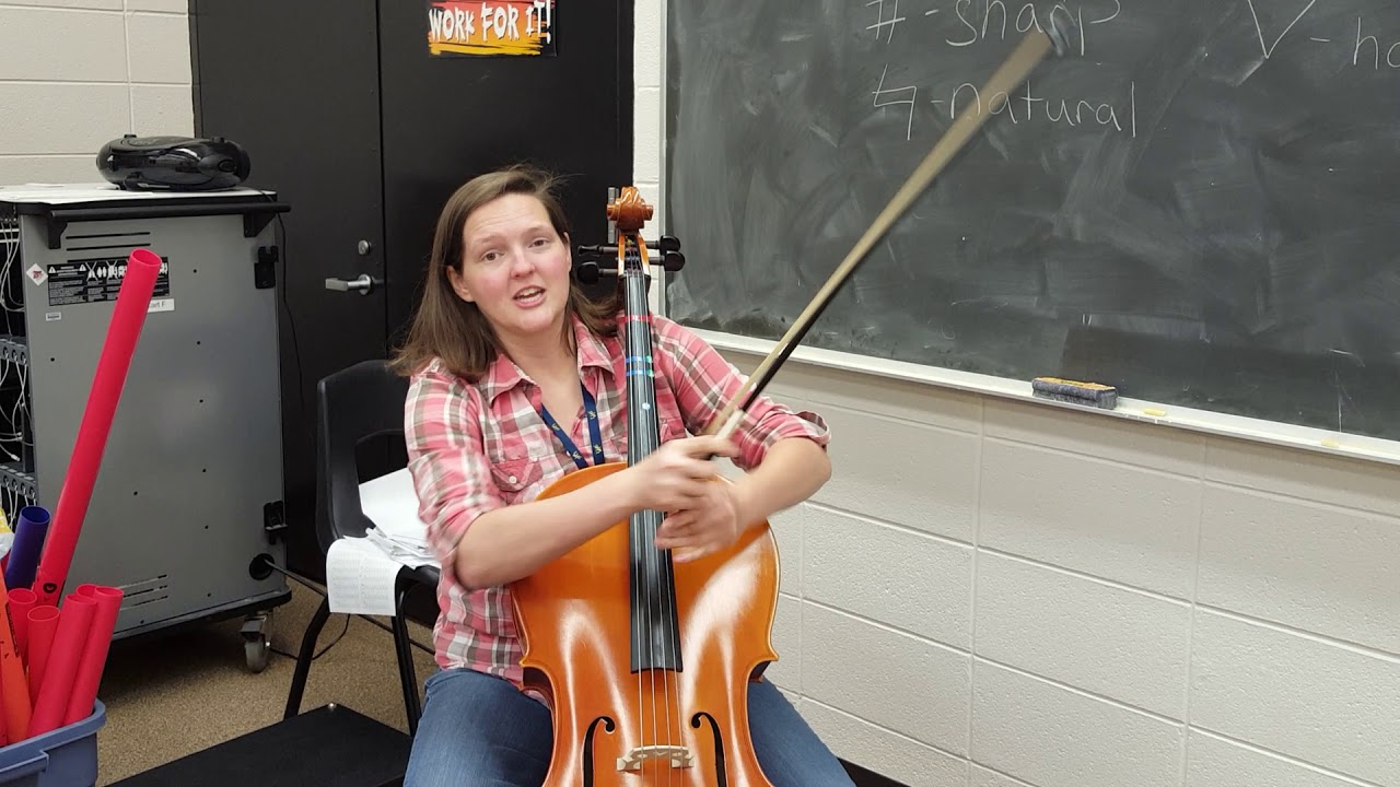 P30 F Natural and Half Steps Cello - YouTube
