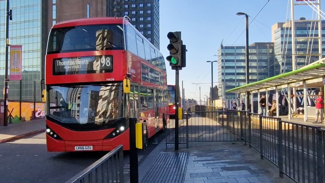 BUSES AT EAST CROYDON - YouTube