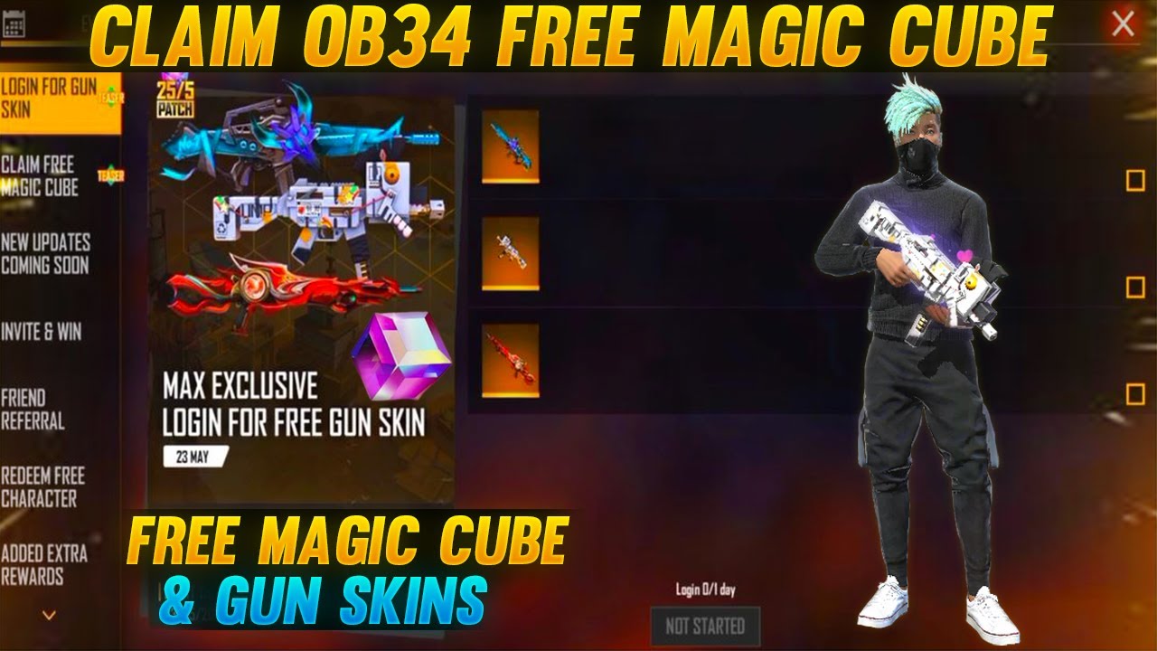 Claim OB34 Update Login Rewards | OB34 Update Date | Free Fire OB34 ...
