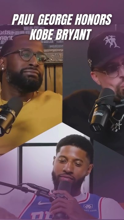Paul George Honors Kobe Bryant with Touching Tribute - YouTube