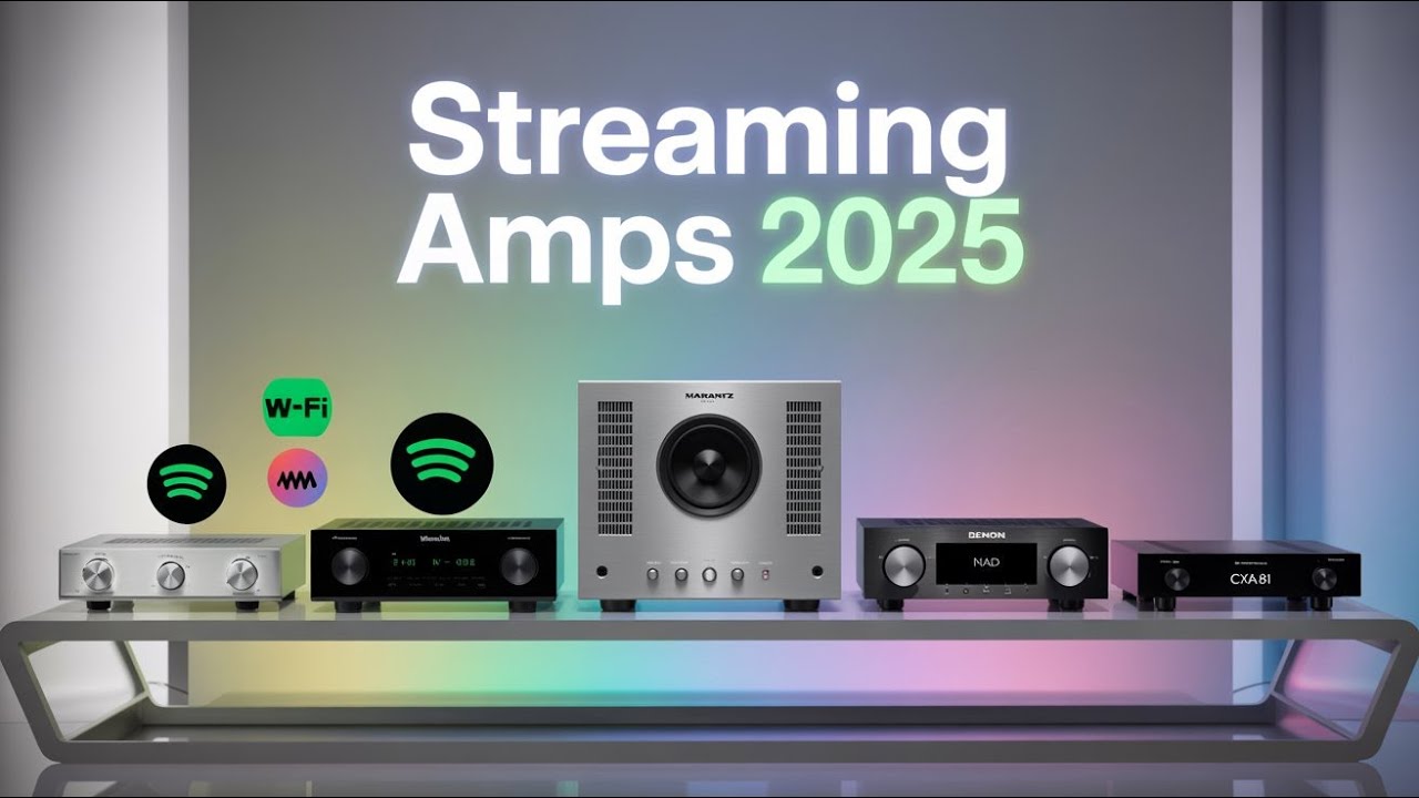 Top 5 Stereo Amps with Built-In Streaming (2025 Ranking!) - YouTube