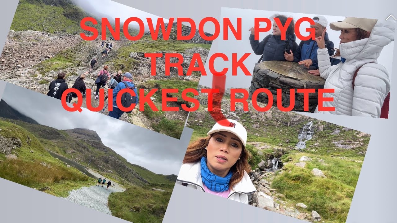 Quickest Route PYG Track SNOWDON 1085m Summit21stJuly2024 ...
