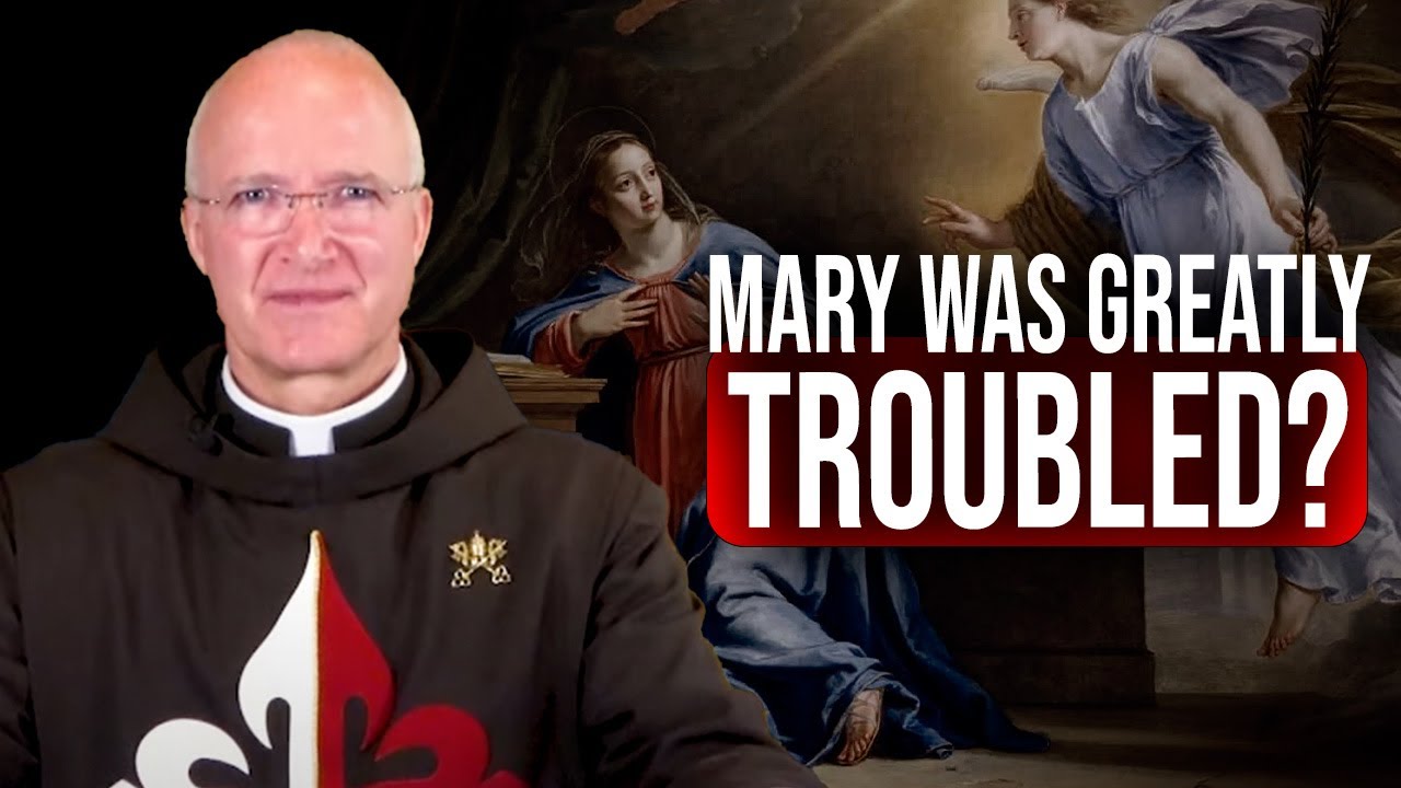 What could trouble a SINLESS person like Mary? - YouTube