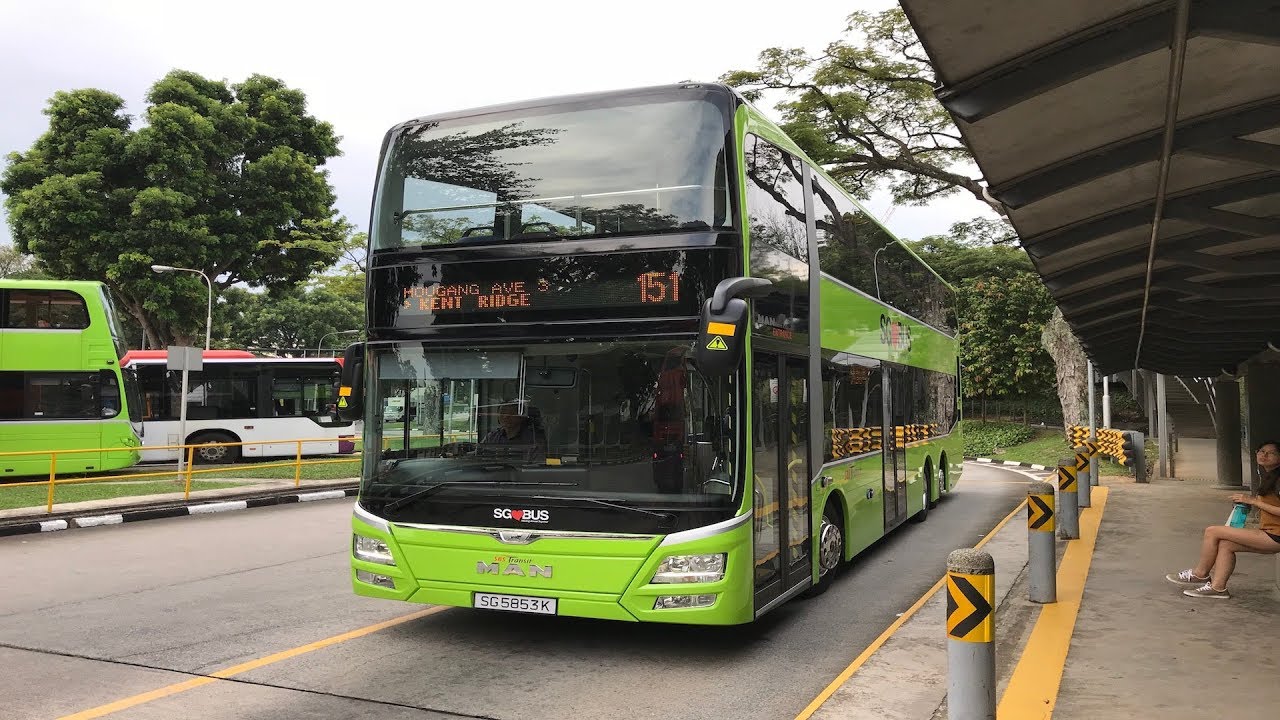 LOWER DECK SG5853K MAN A95 Gemilang (SBS Transit) (Service 151) (Opp ...