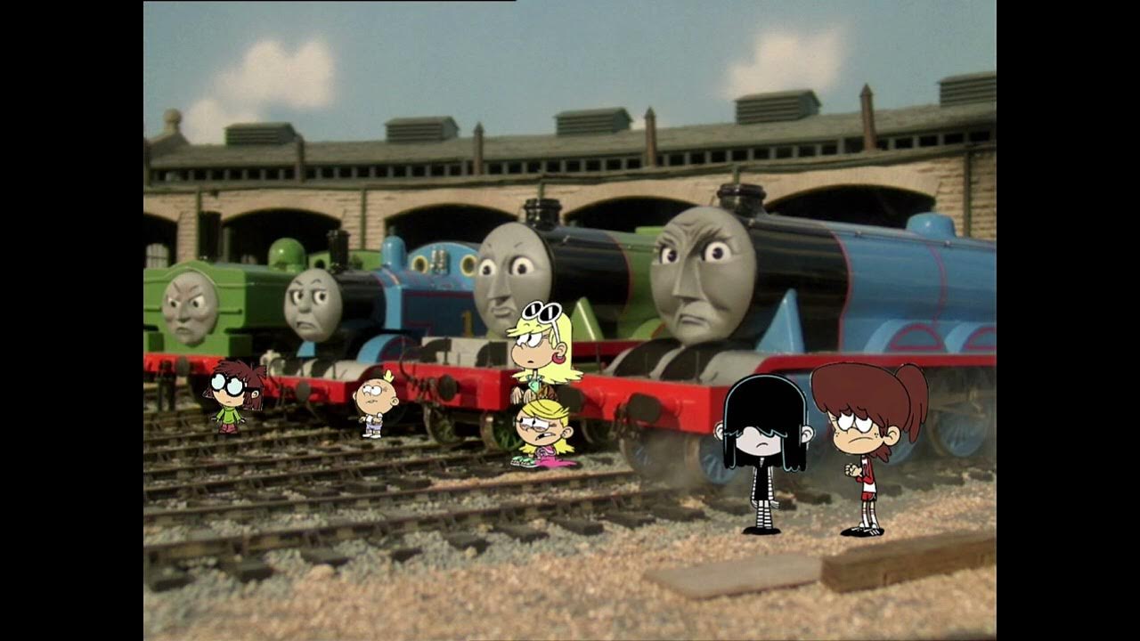 Thomas and his friends angry with Leni, Lynn, Lucy, Lola, Lisa and Lily - YouTube