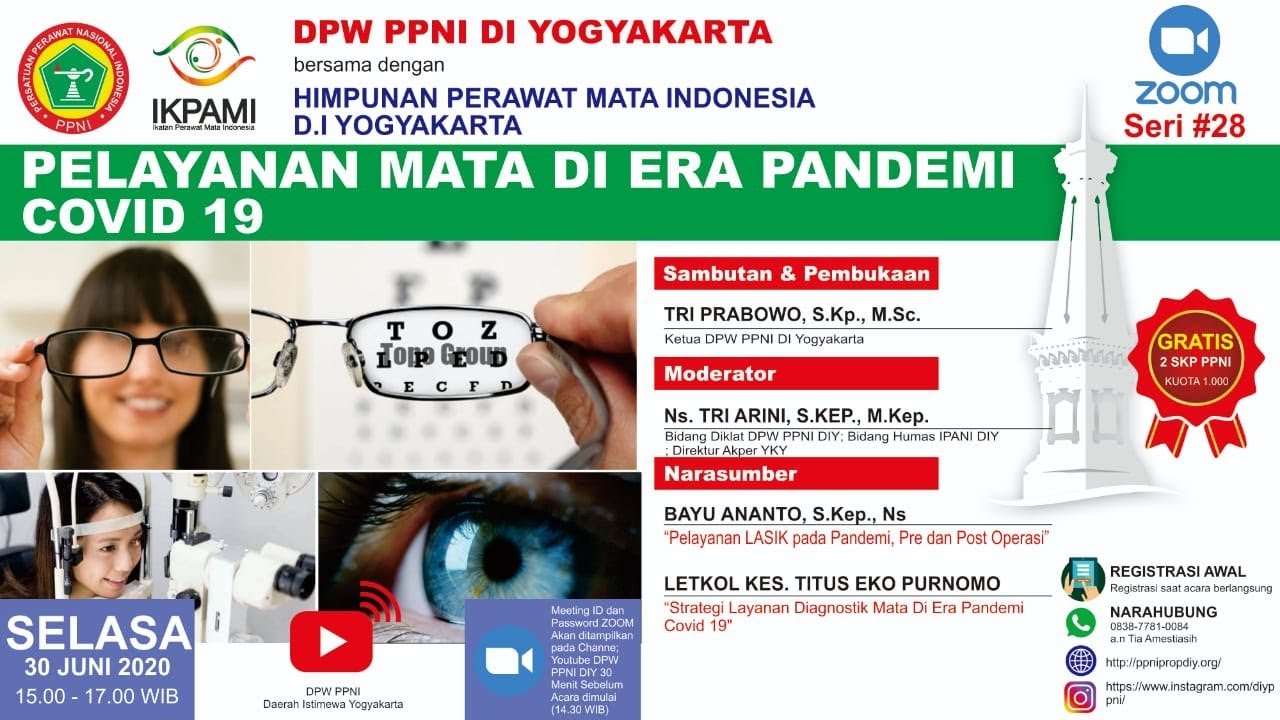 WEBINAR ZOOMIN KE 28 DPW PPNI DIY | IKPAMI | Webinar IKPAMI Pelayanan ...