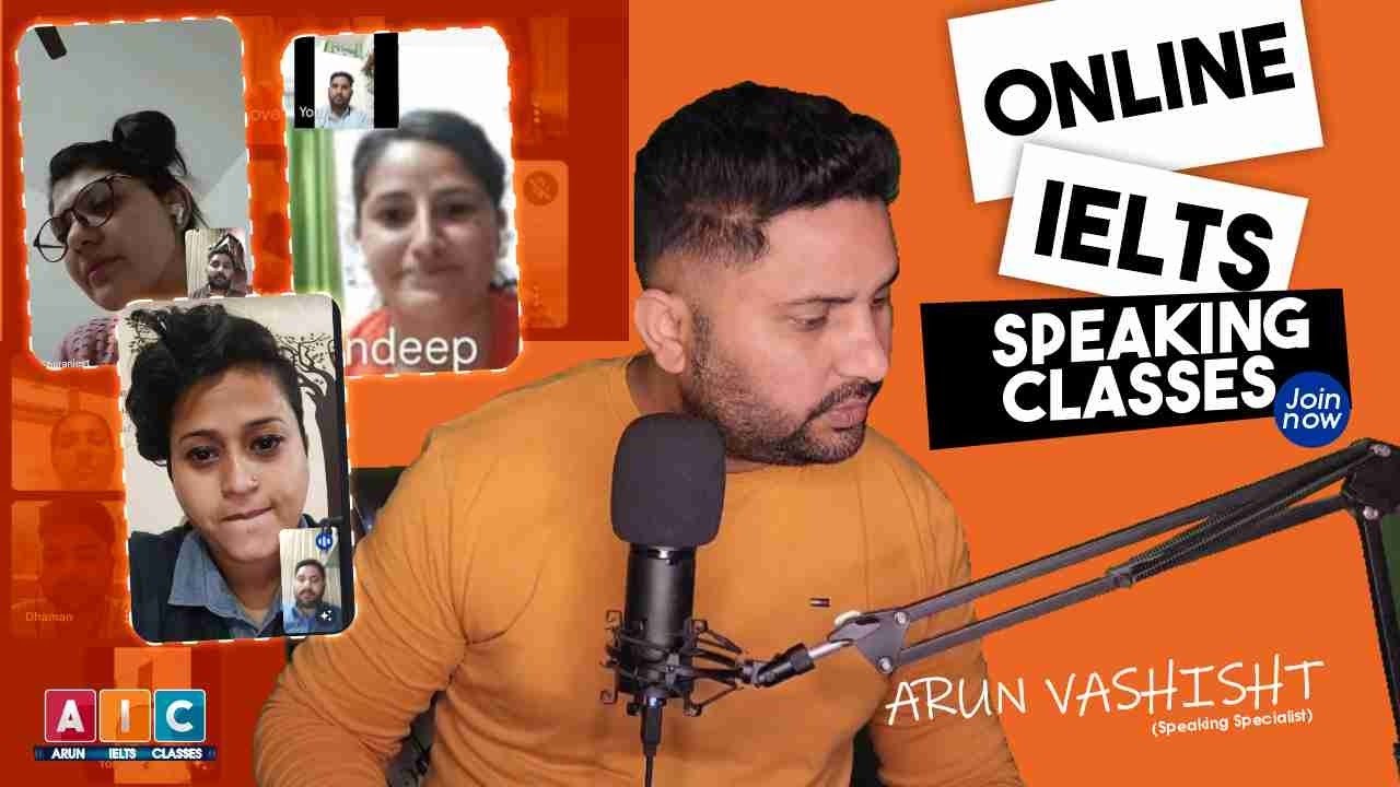 Online IELTS Speaking Class by Arun Vashisht Sir - YouTube