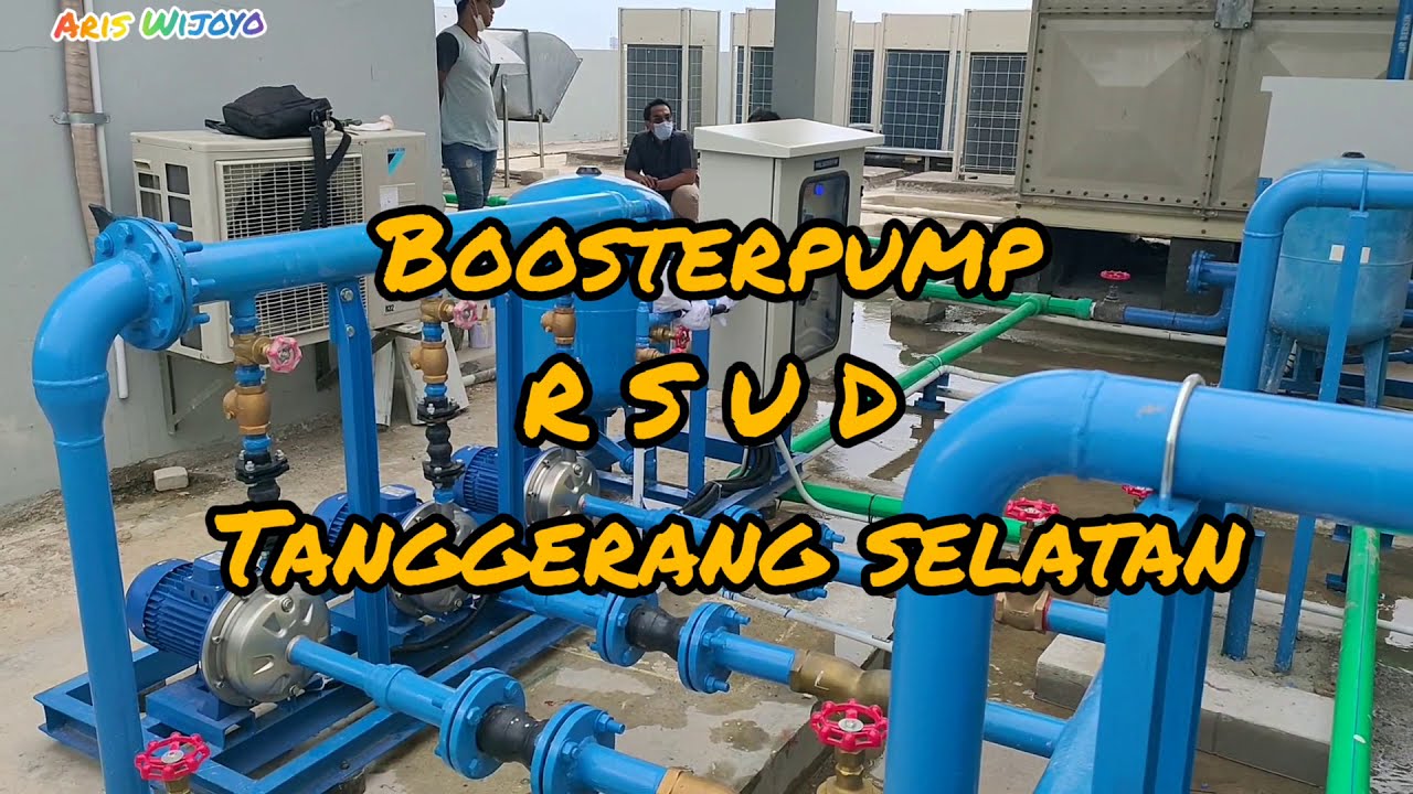 gedung-gedung perlu pompa booster , supaya tekanan air kenceng dan ...
