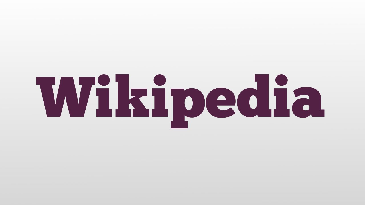 Wikipedia meaning and pronunciation - YouTube