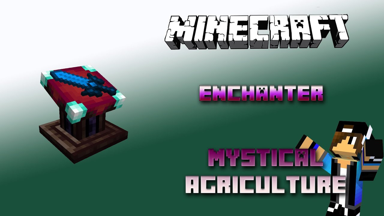 Enchanter 🍎🪴🍋 Minecraft Mystical Agriculture Tutorial 🍎🪴🍋 Deutsch ...