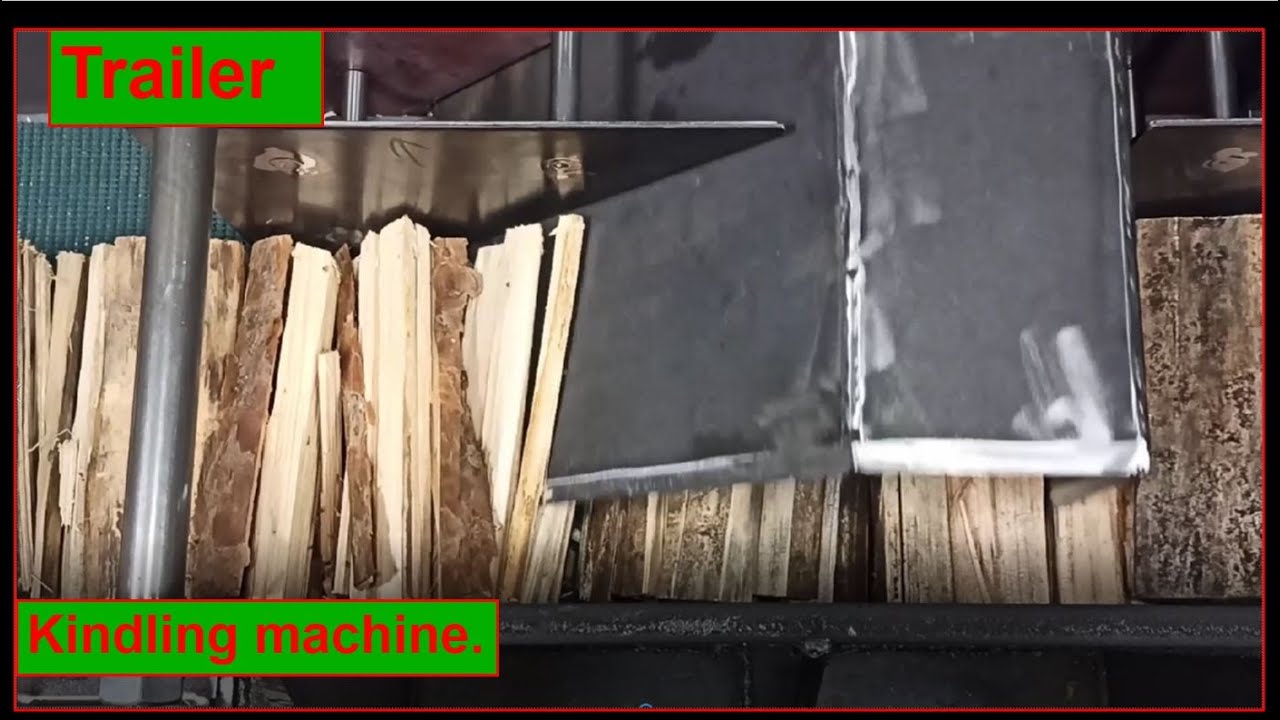 Třískovač / kindling machine by Jaryj-H. - YouTube