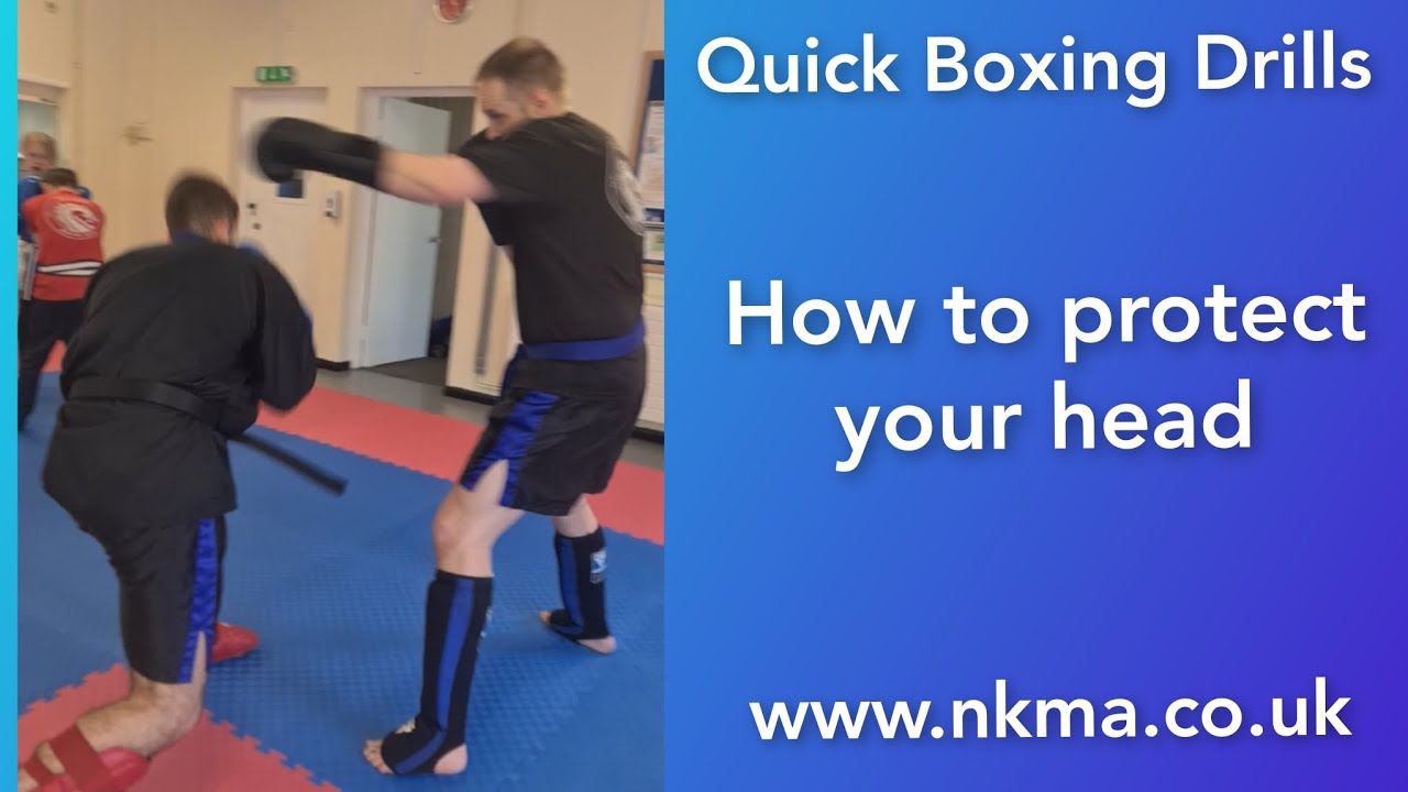 Boxing Evasions and high guard to protect your head - YouTube