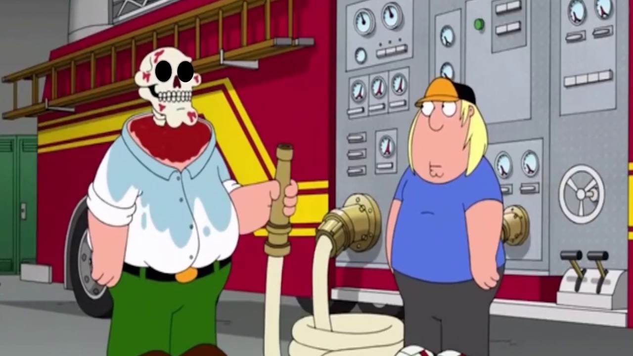 Family Guy Funny Moments Peter Drinks From The Fire Hose - YouTube
