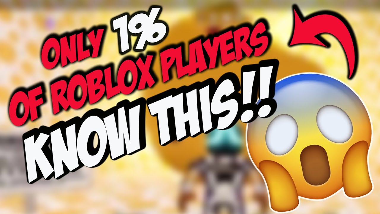 10 Secrets Only 1% Of Roblox Player Know! - YouTube