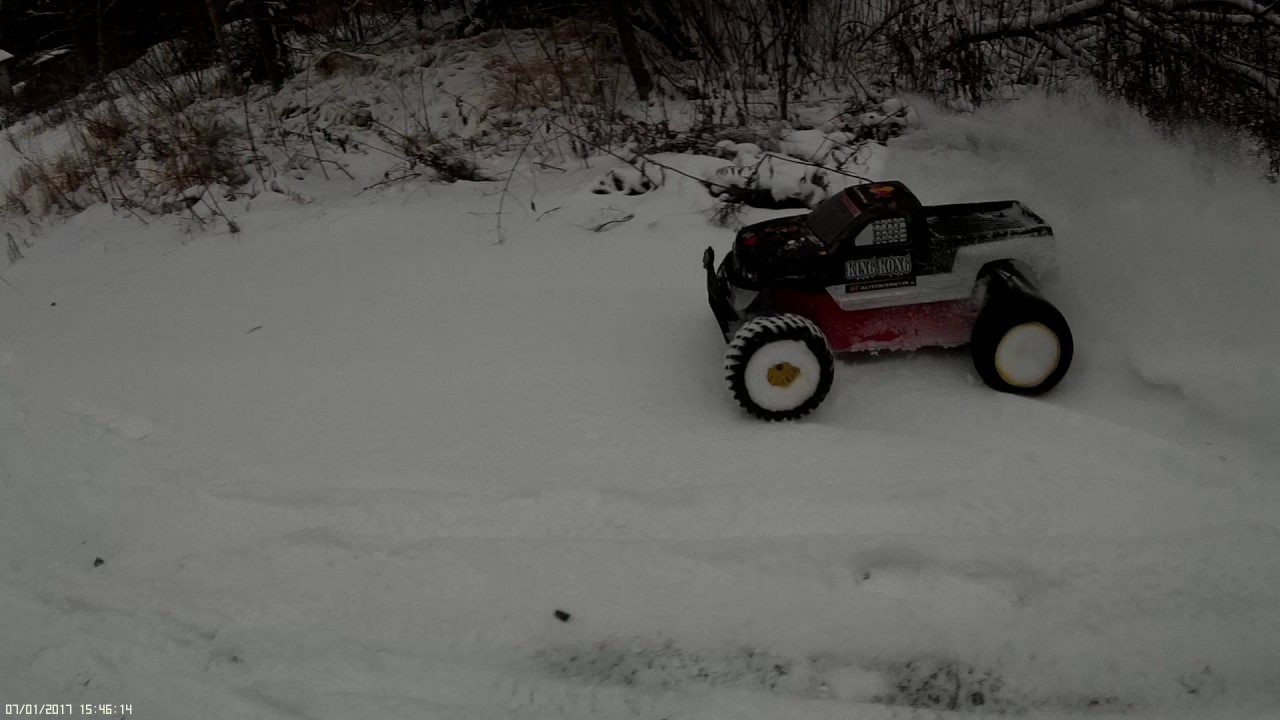 FS Racing 1/5 King kong in snow pt1 - YouTube