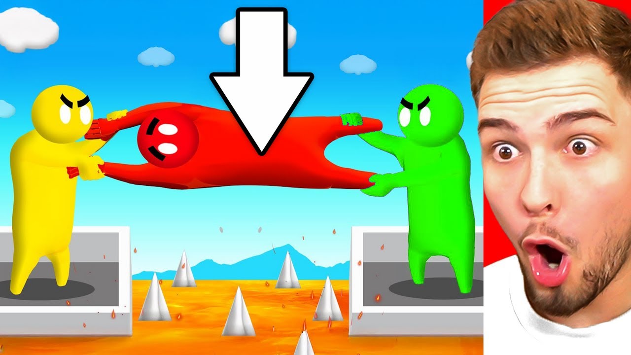 WIR WERFEN IHN IN DIE LAVA?! (Gang Beasts) - YouTube