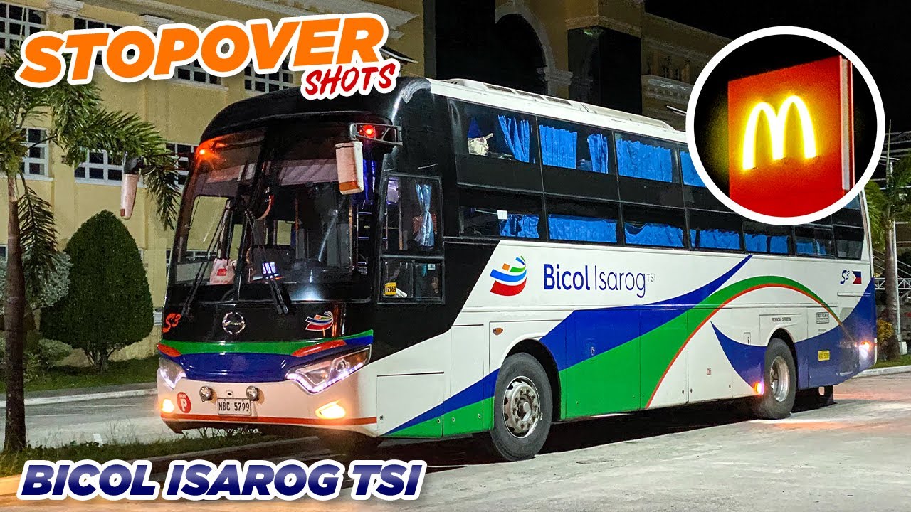 STOPOVER SHOTS | Bicol Isarog Transport System, Inc. - YouTube