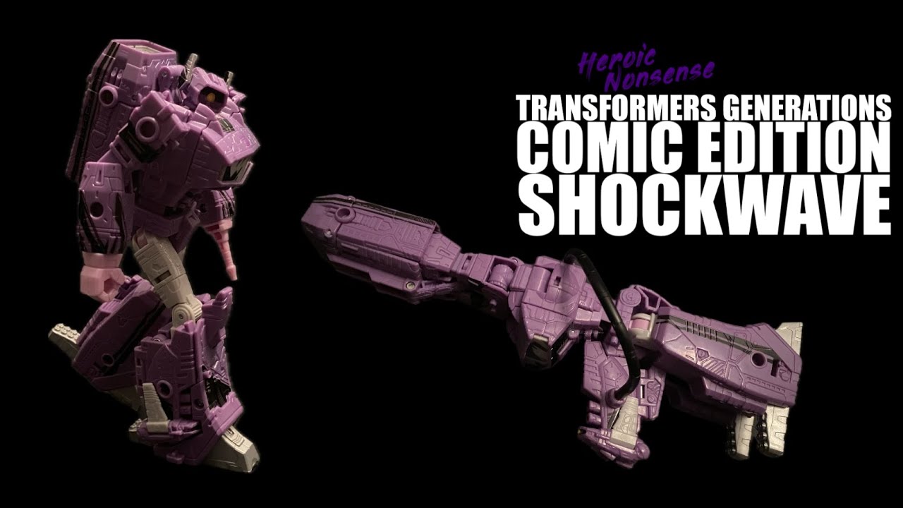 NEW! Comic Edition SHOCKWAVE Full Review! Transformers Legacy ...
