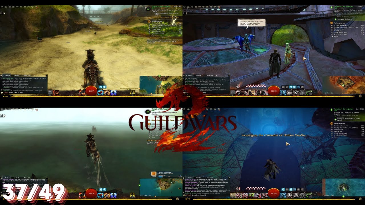 Guild Wars 2 – Personal Story: Temple of the Forgotten God - YouTube