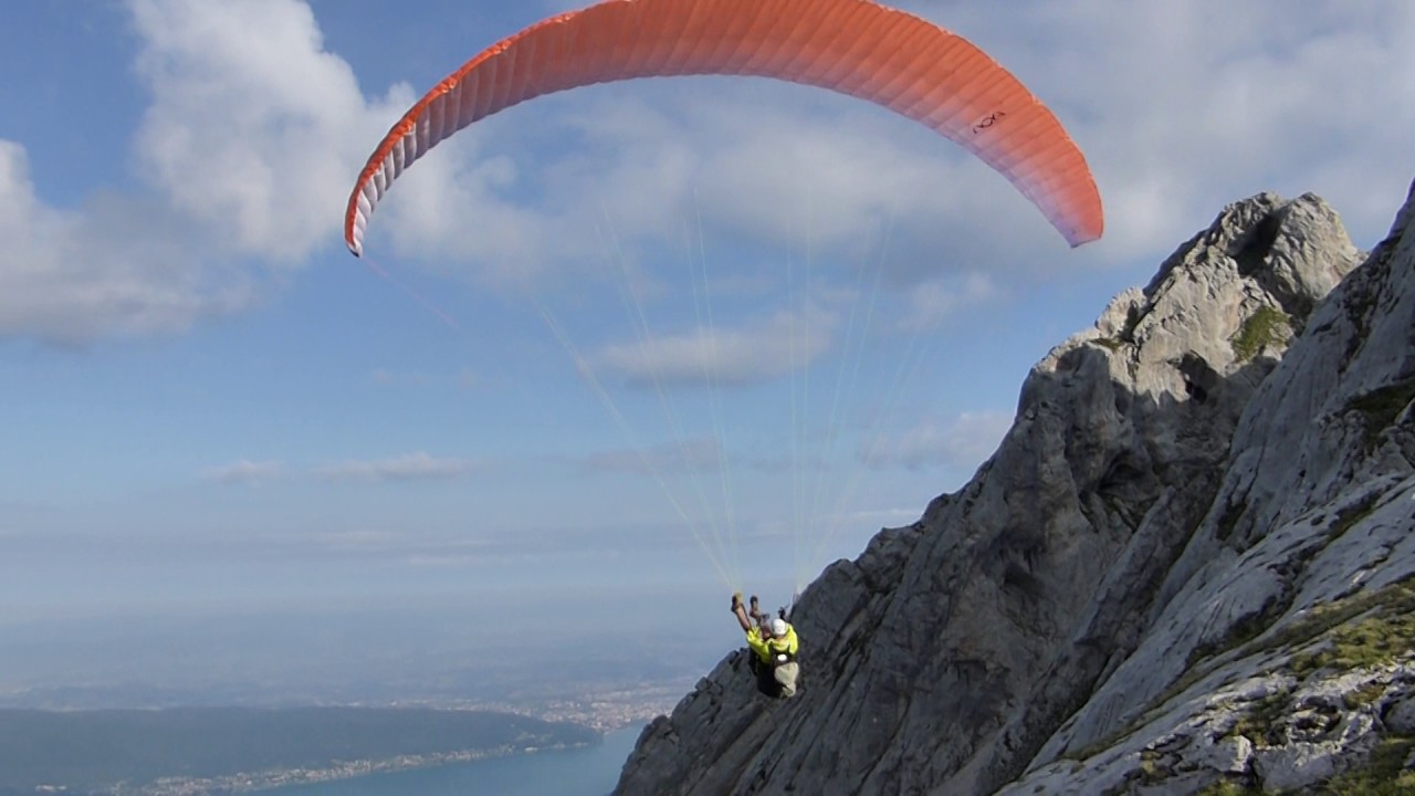 Déco Parapente Tony - Col du Varo - La Tournette - YouTube