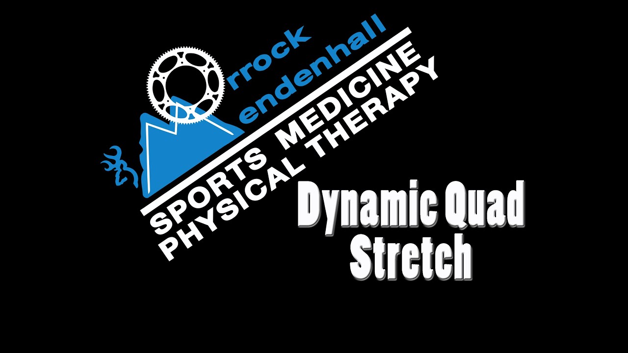 Dynamic Quad Stretch - YouTube