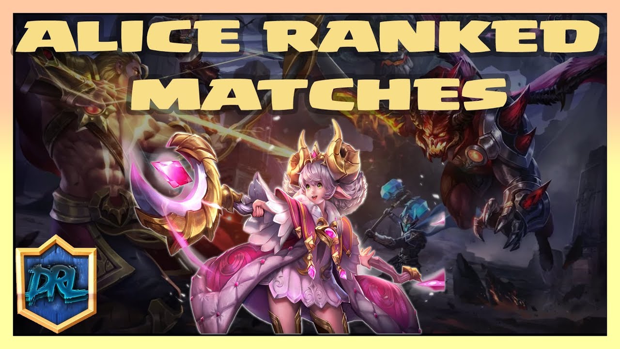 How To Use Alice In AOV | Road To Platinum Ranked | Arena Of Valor ...
