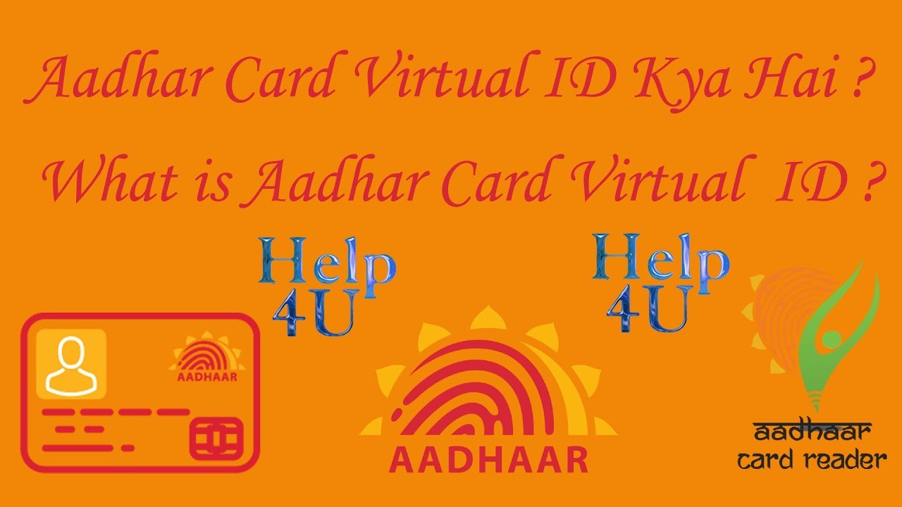 Aadhar Card Virtual Id Kya Hai What Is Aadhar Card Virtual Id