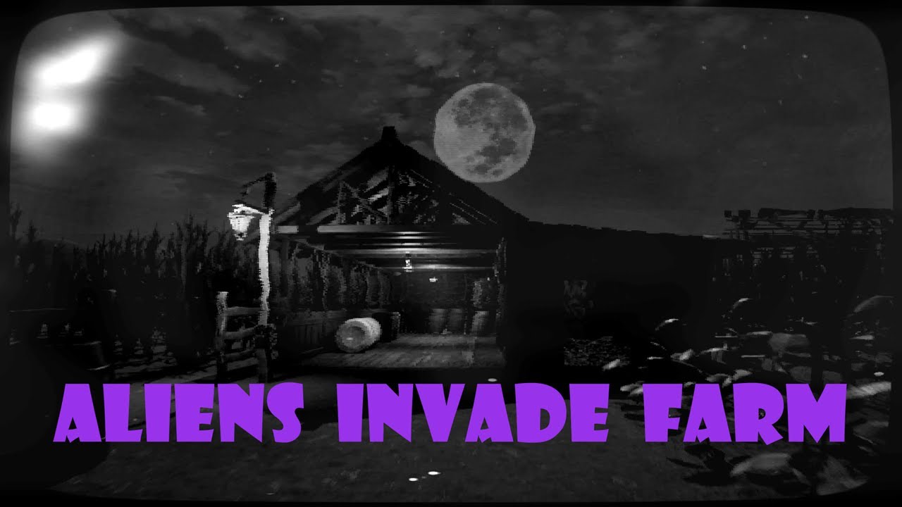 ALIENS HARASS FARMER! Indie Horror Game - IMA CATCH THAT UFO - [Full ...