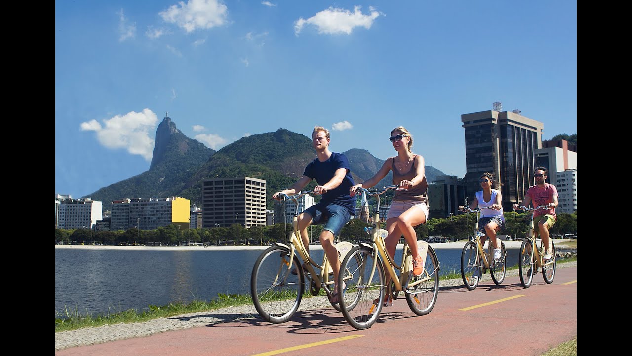 Rio Bike Tours - Exploring & Cycling in Rio de Janeiro - YouTube