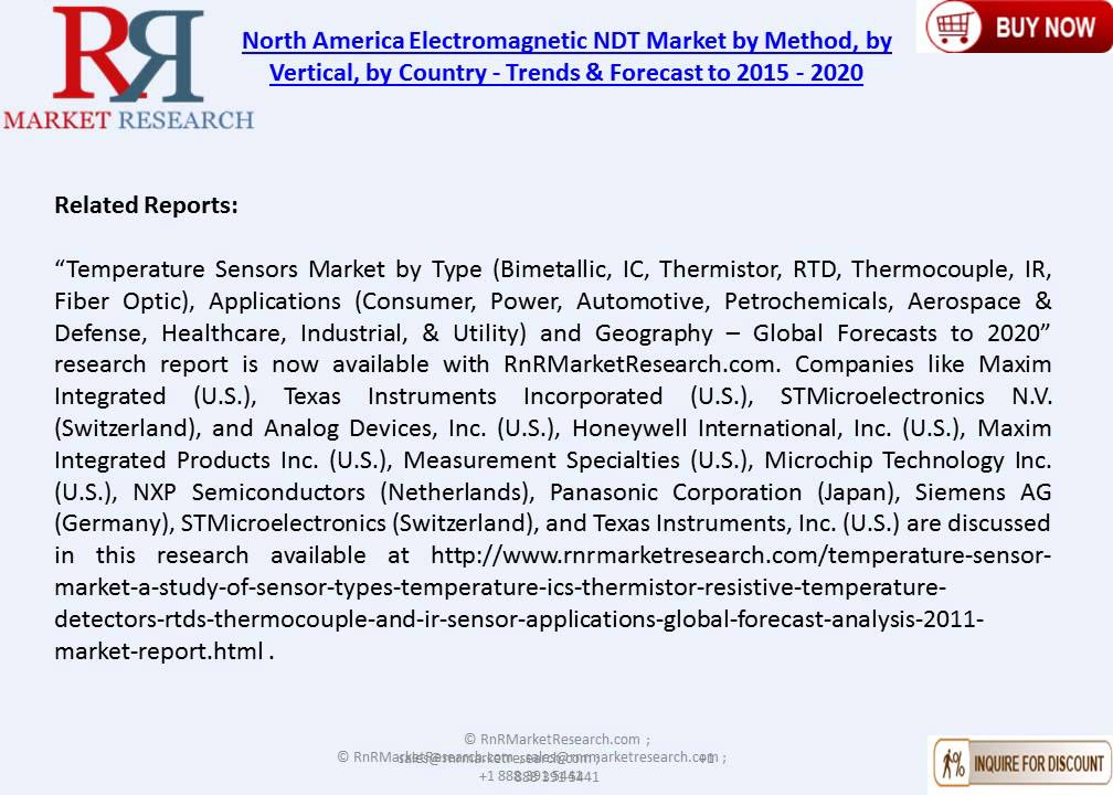 North America Electromagnetic NDT Market Trend & Forecast to 2015 2020 ...