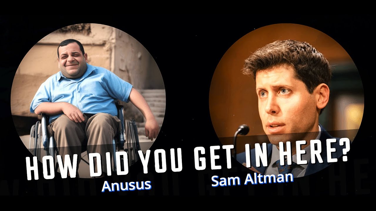 AI Anusus & Sam Altman how did you get in here - YouTube
