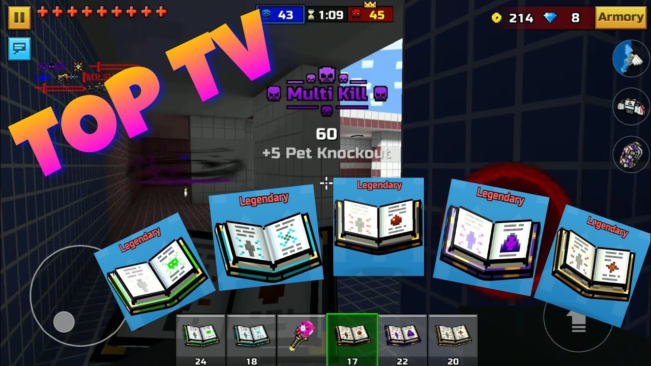 PIXEL GUN 3D - SCHOOL SET - YouTube